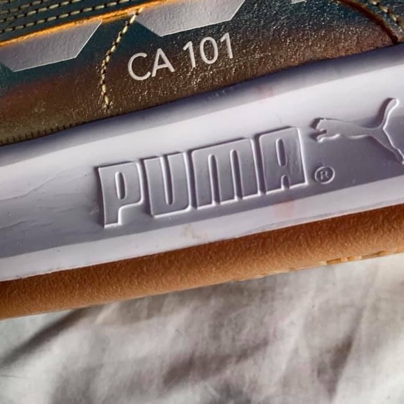 Puma | Shoes | Puma Hollywood California Metallic Gold Sneakers | Poshmark
